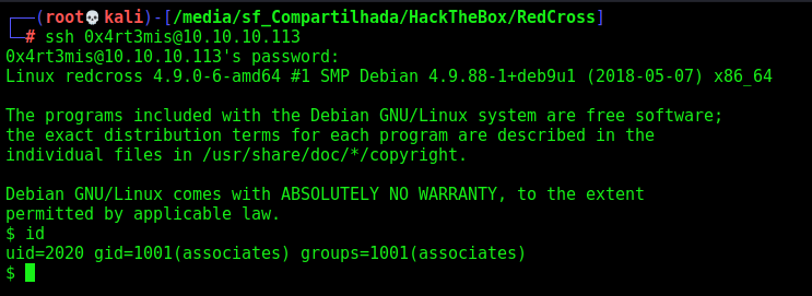 HackTheBox - RedCross | 0x4rt3mis
